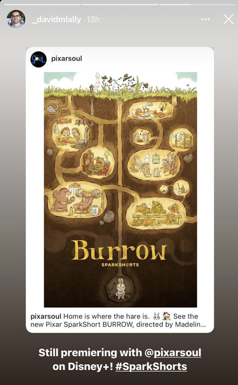 Pixar: "Toca" (Burrow) também vai estrear no Natal junto com "Soul" no ...