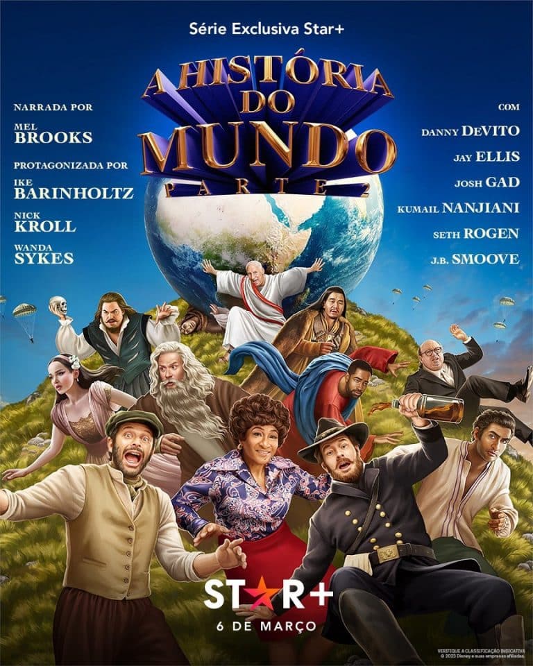 A História do Mundo Parte 2: Conheça a continuação da comédia de Mel Brooks