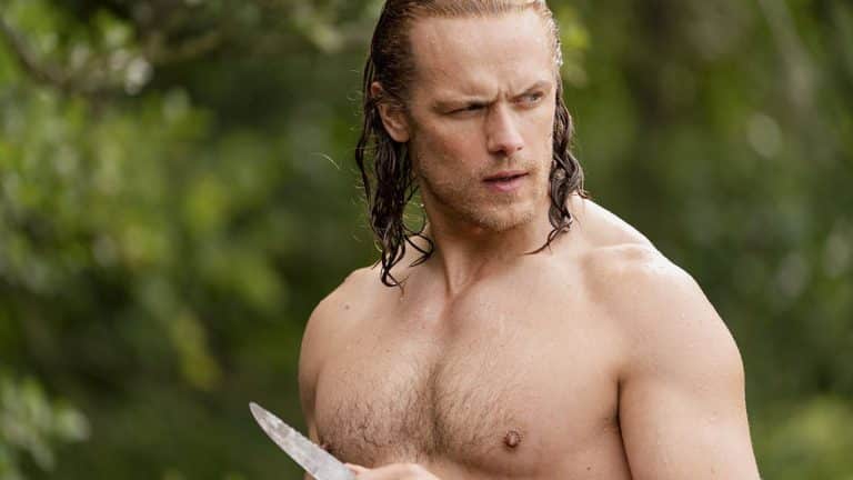 Sam Heughan diz que se sentiu traído pela equipe em cenas explícitas de ...