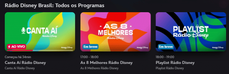 Rádio Disney chega ao Disney+ com transmissão ao vivo; Veja como ...